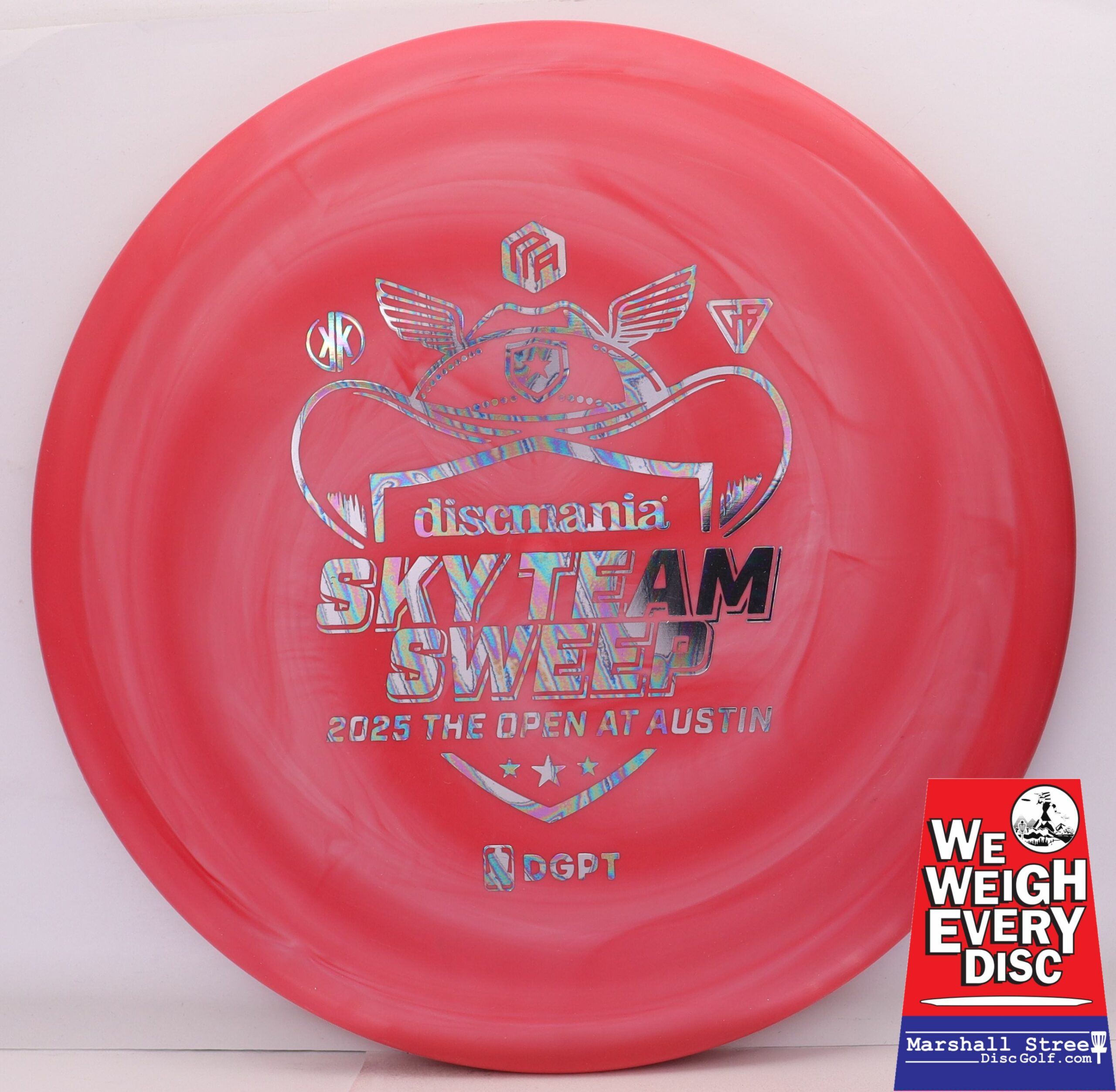 Swirly D-Line FD, Flex 2 - Sky Team Sweep • Marshall Street Disc Golf